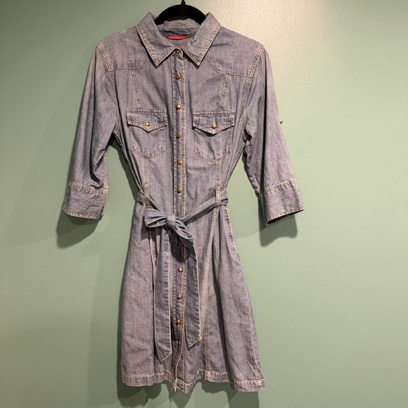 Merona | Dresses | Merona Blue Denim Dress | Poshmark
